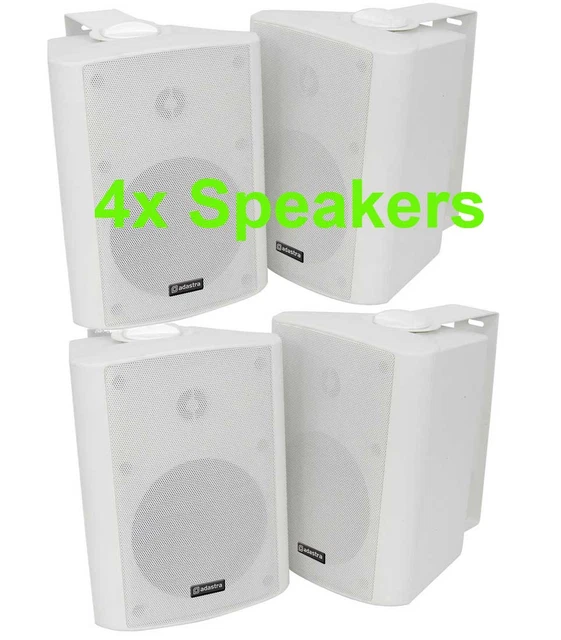 4X 90W WHITE Surround Sound Corner Speakers 5.25in bc5-W 100.904 B2 £ ...