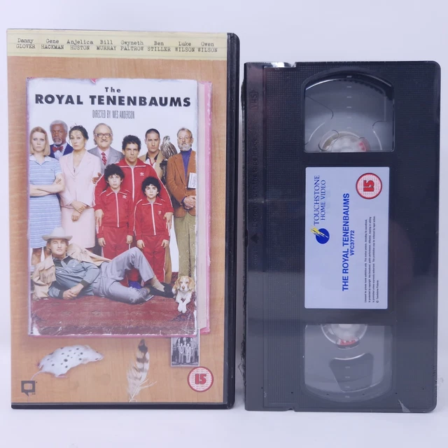 THE ROYAL TENENBAUMS | 2002 VHS Video Tape | New Sealed Cassette | Gene ...