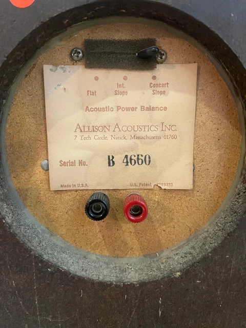 ENCEINTES ALLISON TWO et Ampli luxman r-1050 EUR 2.950,00 - PicClick FR