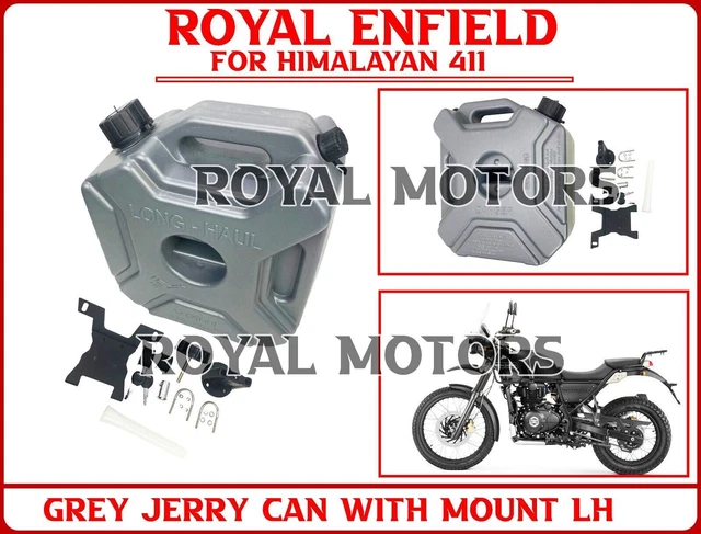 ROYAL ENFIELD HIMALAYAN 411 "GREY JERRY CAN WITH MOUNT LH" - Express ...