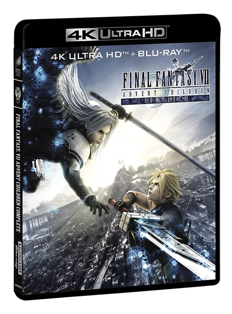 FILM - FINAL Fantasy Vii: Advent Children - (4k uhd + blu-ray - blu-ray) EUR 32,50 - PicClick IT