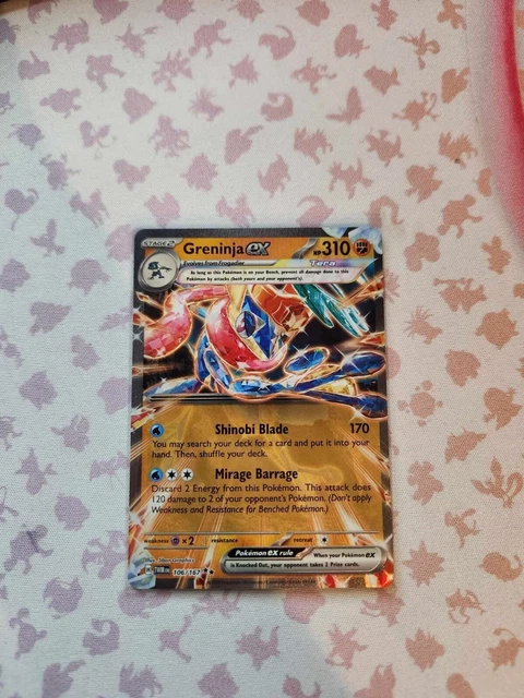 GRENINJA EX POKEMON Twilight Masquerade 106/167 Double Rare $8.00 - PicClick AU