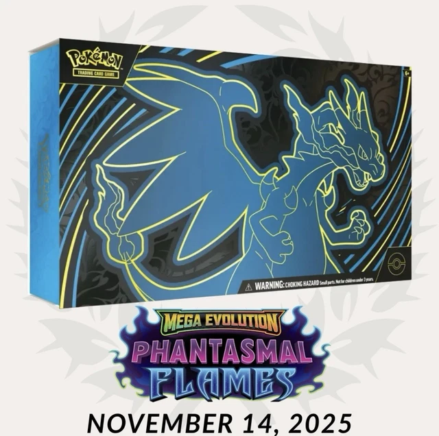 POKEMON PHANTASMAL FLAMES Mega Charizard UPC (Ultra Premium Collection ...