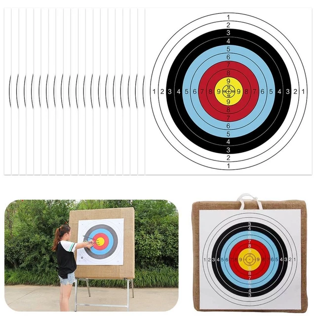 20PCS HUNTING ARCHERY Targets Paper Shooting Target Practice Paper $25. ...