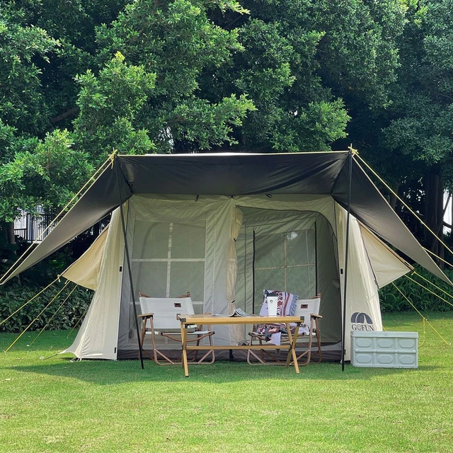 WATERPROOF CAMPING TENT With Projector Screen 4G1S $562.95 - PicClick AU
