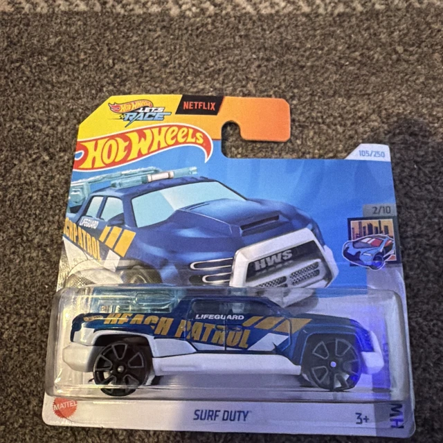 HOT WHEELS SURF Duty HW Metro Let’s Race Netflix Series £3.31 - PicClick UK