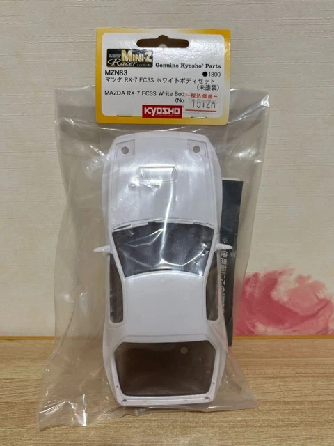 KYOSHO MINI-Z RACER Mazda RX-7 FC3S White Body Set Unpainted KYOSHO ...