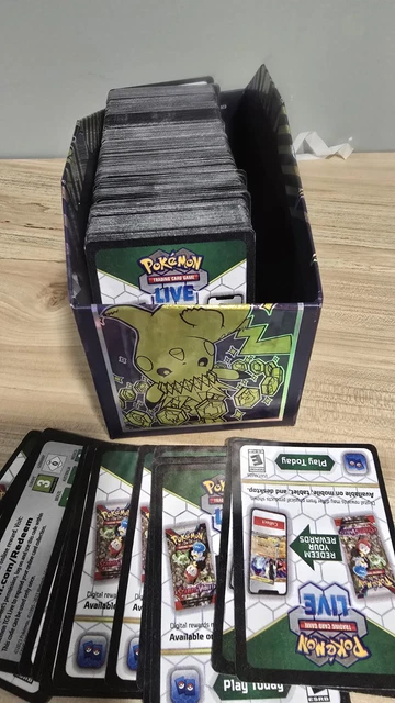 POKEMON TCG CODE Cards prismatic evolutions, surging sparks, roughly ...