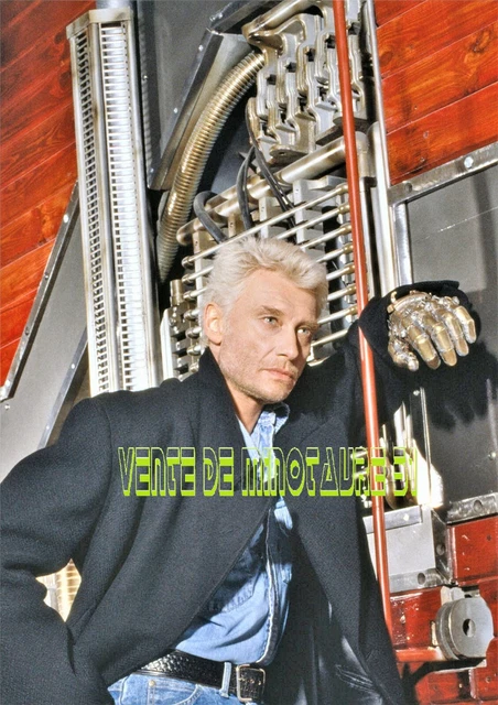 AFFICHE FILM TERMINUS JOHNNY HALLYDAY 120 x 160 centimètres / très bon ...