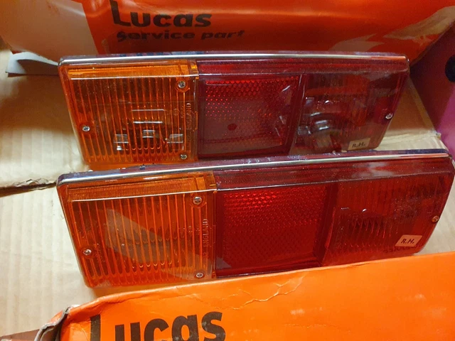 HILLMAN HUNTER ASTON Martin DBS NOS Rear Lights Pair Lucas L782 In Box ...