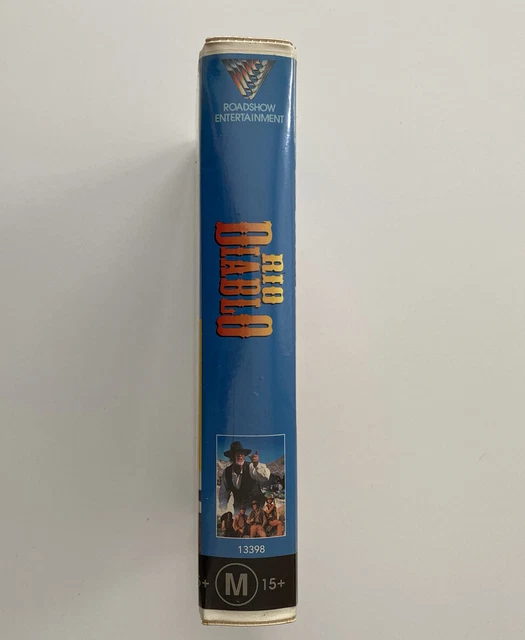 RIO DIABLO [VHS] Roadshow Video Big Box Ex-Rental Tape 1993 Kenny ...