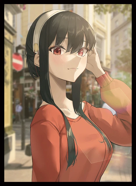 SPY X FAMILY Anya Loid Yor Forger doujin Card Sleeve Protector EUR 41 ...