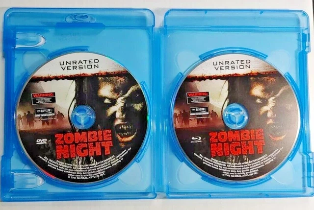 ZOMBIE NIGHT (BLU-RAY + DVD Combo, 2013, UnRated Version) Horror, Daryl ...