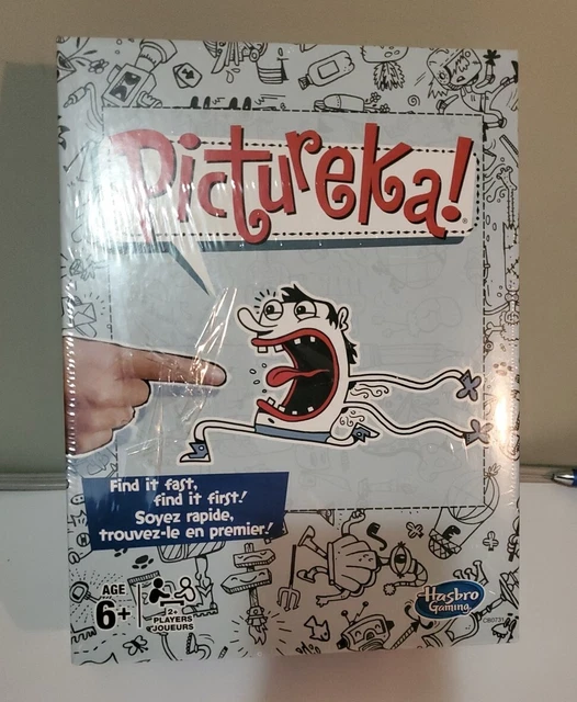 HASBRO PICTUREKA! GAME - Picture Puzzle Board Game Family 2+ Players ...