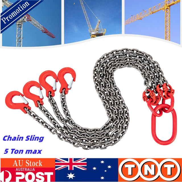 MULTI-PURPOSE MANGANESE STEEL Chain Sling 4-Leg 1.5m Lifting Chain ...