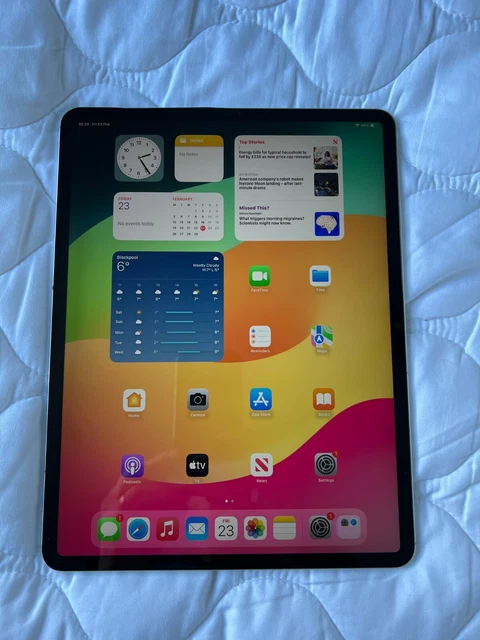 APPLE IPAD PRO 4th Gen. 256GB, Wi-Fi + 4G (Unlocked), 12.9 in - Silver ...