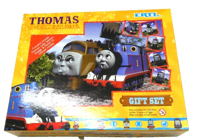 THOMAS THE TANK Engine & Friends ERTL Trains Diecat 2001 magic railroad ...