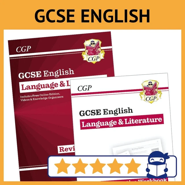 GCSE ENGLISH REVISION Books for 2025 - Literature & Language with ...
