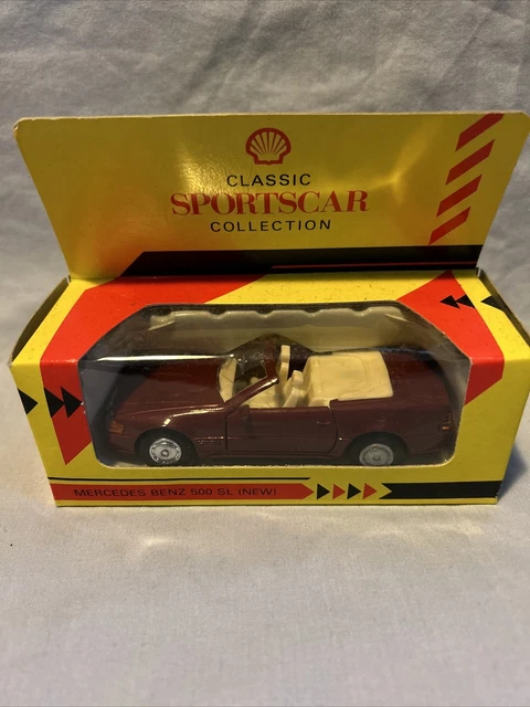 SHELL CLASSIC SPORTS Car Collection, Mercedes Benz 500 SL (New), NEW ...