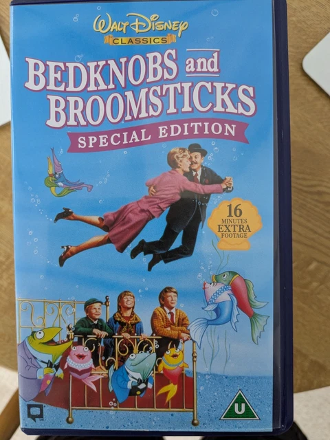 DISNEY'S BEDKNOBS AND Broomsticks - Used vhs video tapes £1.75 - PicClick UK