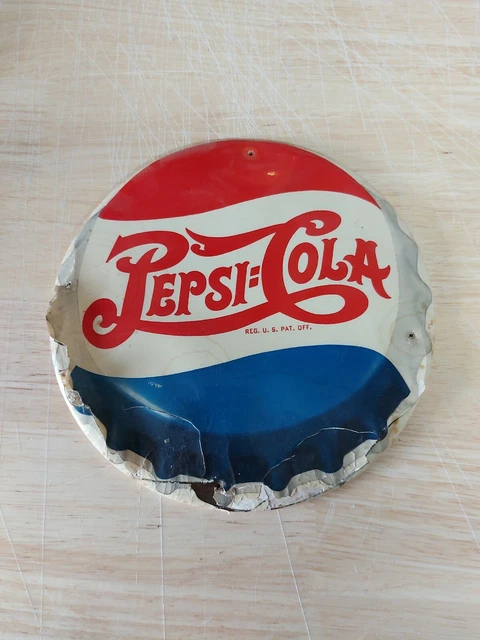 VINTAGE PHILADELPHIA BADGE Co. Form M-101 Pepsi Cola Sign Rare $89.99 ...