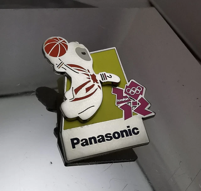 PIN'S BADGE PANASONIC Basket Official Jo London Rare Collection EUR 9 ...