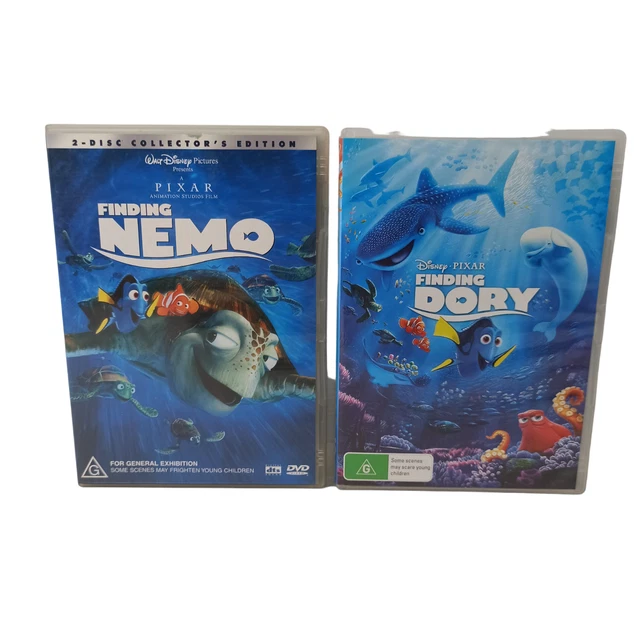 FINDING NEMO & Dory DVD Bundle Lot Pixar Children Adventure Fantasy ...