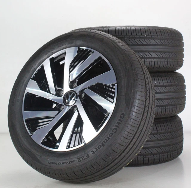 VW GOLF 8 & R-Line Sommerräder 16 Zoll Alufelgen San Antonio Felgen ...