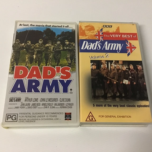 DAD'S ARMY AND The Very Best of Dad's Army 2 VHS £13.74 - PicClick UK