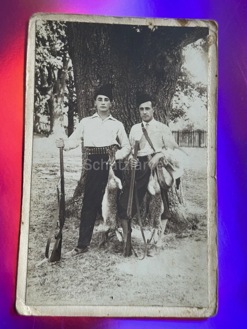 FOTO, BLICK AUF zwei Jäger vom Balkan (MJ-191-13) EUR 4,90 - PicClick DE