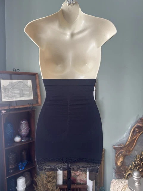 MAIDENFORM CONTROL IT Body Slimming Slip Size Medium Lace Trim £11.24 ...