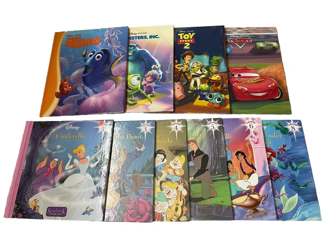 DISNEY BOOK SET - Disney Pixar Movie Books & Disney Princess Books ...