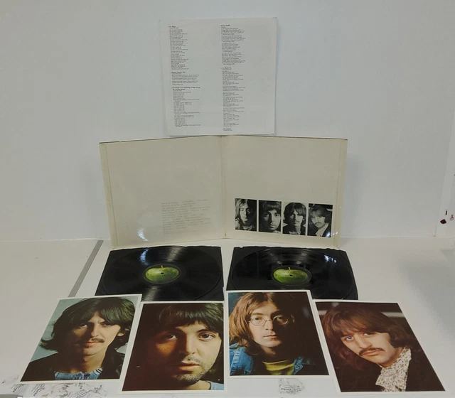 THE BEATLES - The White Album Original 1968 MONO Vinyl LP UK Pressing ...