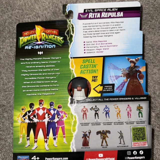 MIGHTY MORPHIN (POWER Rangers )Re-Ignition 2025- "Rita Repulsa" $28.11 ...