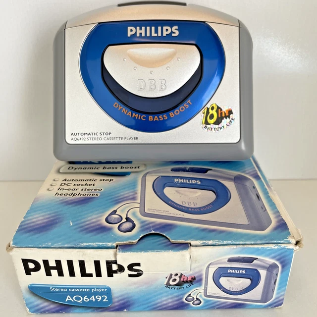 WALKMAN PHILIPS BALADEUR Cassette K7 Audio - AQ6492 EUR 54,00 - PicClick FR