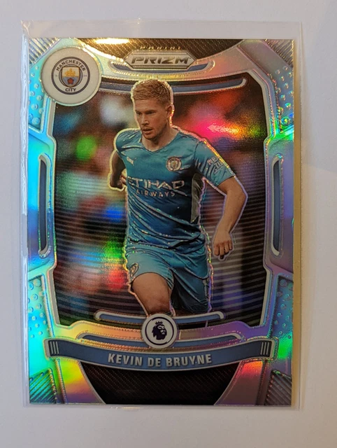 KEVIN DE BRUYNE 2021-22 Panini Prizm Premier League ARGENTO PRIZM ...