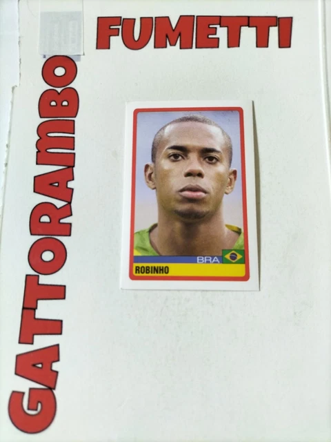 FIGURINE STICKER N.118 Robinho Brasile new -Copa America 2007 Venezuela ...