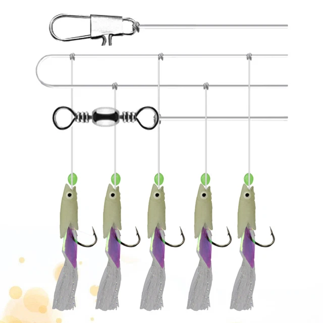 2 STRINGS FISCH Lockt Fischköder Bass Forelle Angelhaken Fürs Meer EUR 6,14 - PicClick DE