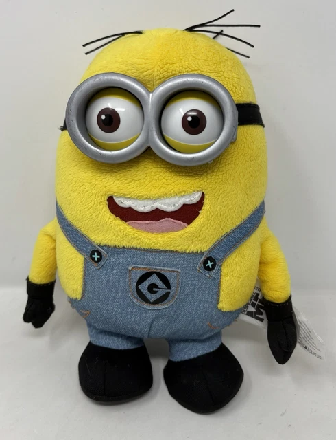 MINIONS DESPICABLE ME Dave Soft Stuffed Toys Plushies (L9) Thinkway ...
