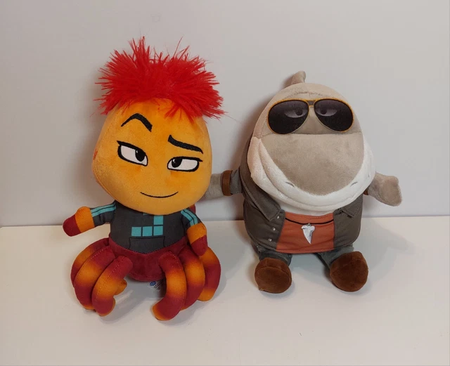 BAD GUYS PLUSH Mr. Shark Plush Ms Tarantula (The Bad Guys) Dreamworks ...