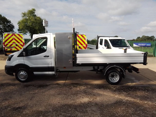 **2023 72 REG**FORD Transit Tool Pod Tipper*Air-Con*Tow Bar*Double Rear ...