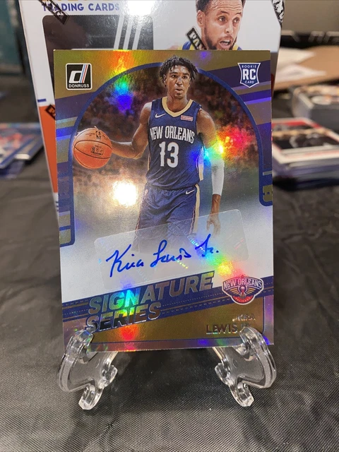 2020-21 PANINI DONRUSS Basketball Signature Series # SG-KIL Kira Lewis ...