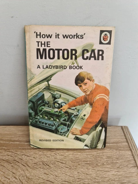 VINTAGE LADYBIRD BOOK How It Works Motor Car £5.00 - PicClick UK