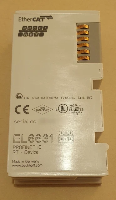 BECKHOFF EL6631 PROFINET RT (2-Port) EUR 399,00 - PicClick DE