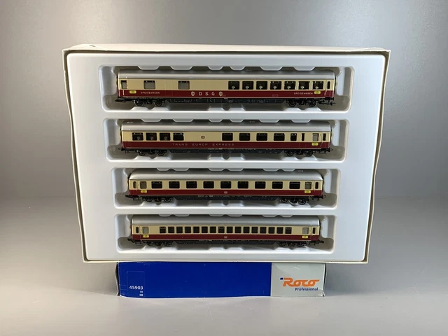 H0 ROCO PERSONENWAGEN-SET DB TEE 45903 DC OVP / 5 J 720 EUR 17,39 - PicClick DE