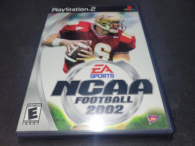 NCAA FOOTBALL 2002 EA sony PLAYSTATION 2 PS2 LN Parfait État Complet ...