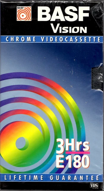 VHS VIDEO TAPE - BASF E180 - Old Wimbledon TV Footage / Blank / Recordable £5.00 - PicClick UK