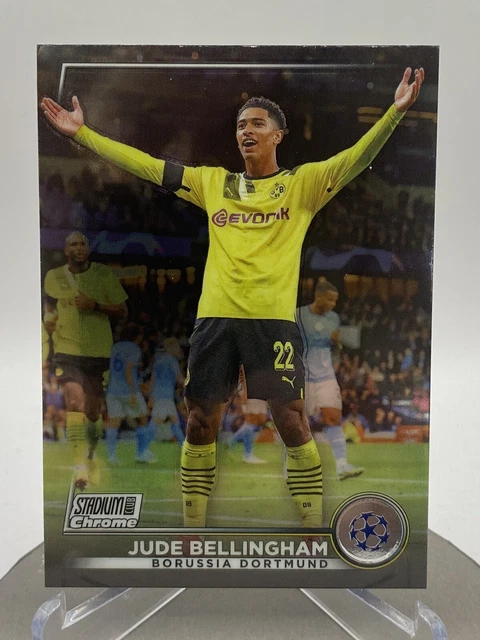 2022-23 TOPPS STADIUM Club Chrome UEFA - Jude Bellingham - Borussia ...