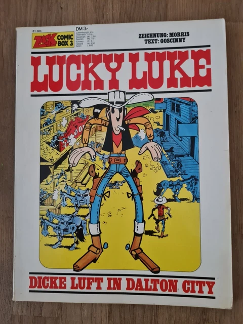 LUCKY LUKE COMIC Nr.1 - Zack Comic Box 3 (delta Verlag 1.Auflage ...
