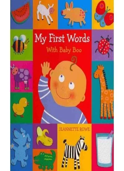 MY FIRST WORDS with Baby Boo Picture Dictionary,Jeannette Rowe EUR 4,16 ...
